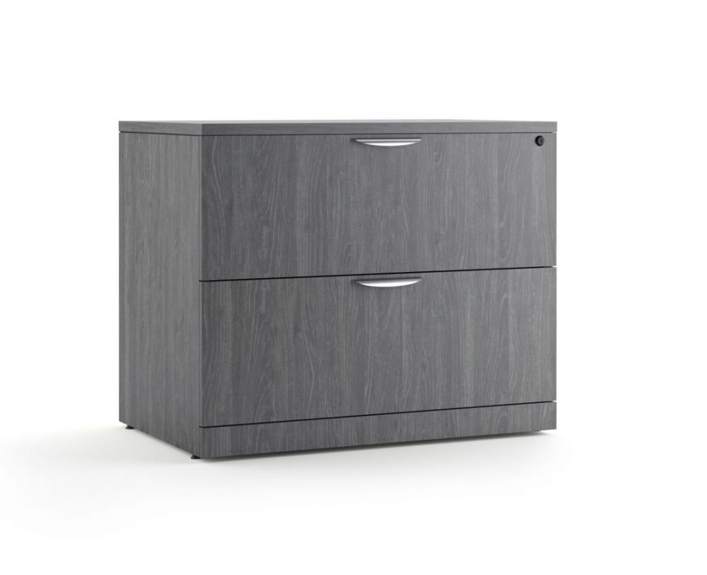 Newport Grey 2 Drawer Lateral File | OFCO Office Furniture